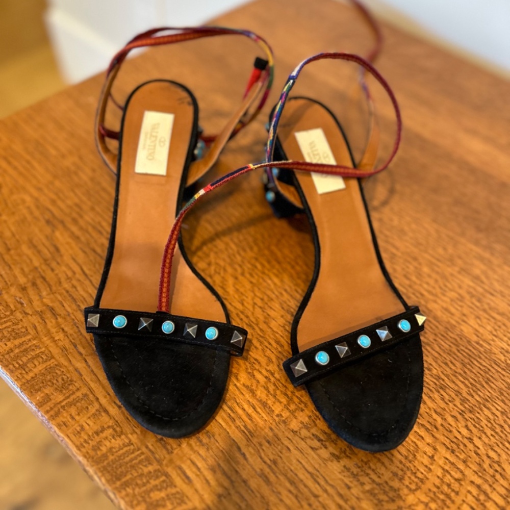 Valentino Garavani Rock Stud Sandal - Gem